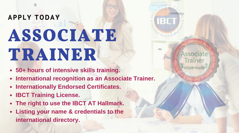 Associate Trainer | Training of Trainers Program - IBCT